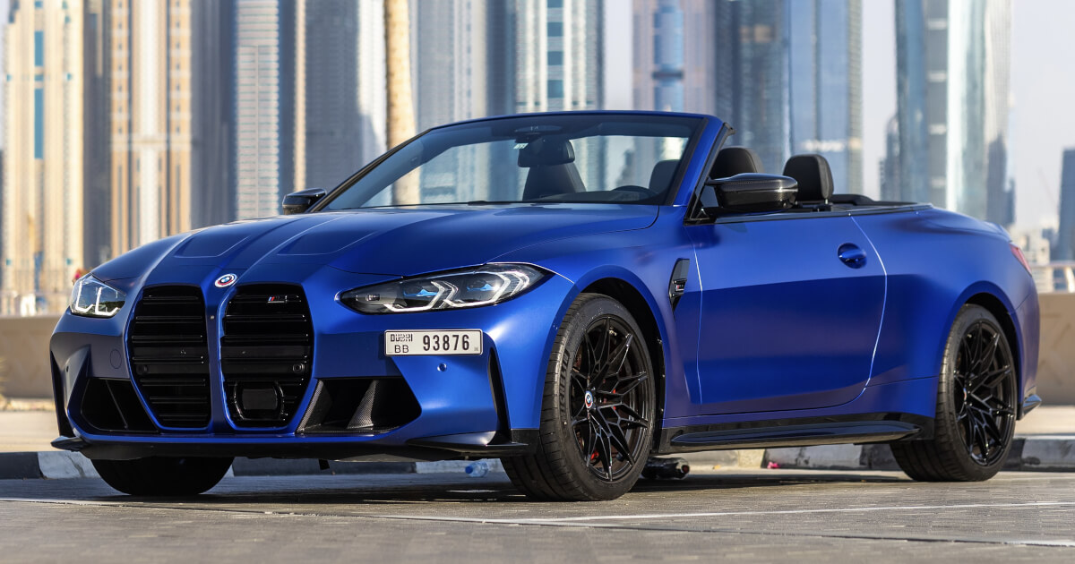 Rent BMW M4 Competition in Dubai - No Deposit | Solid Cars