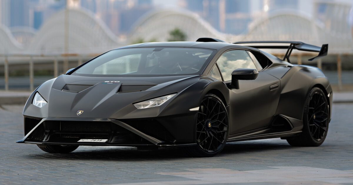 Rent Lamborghini Huracan STO in Dubai - No Deposit